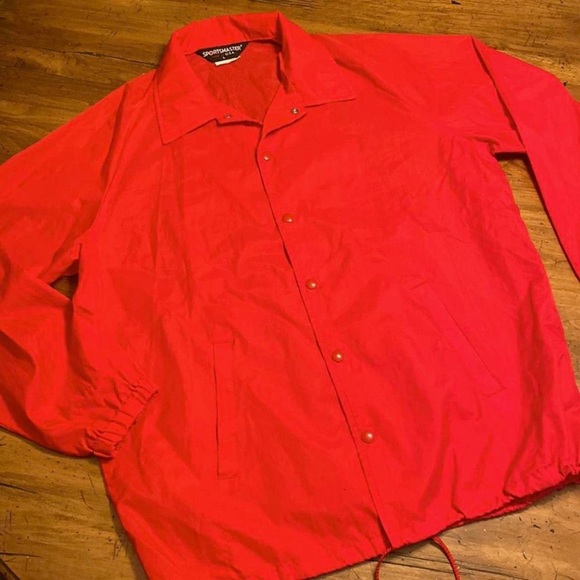 Vintage | Jackets & Coats | Vintage 8s Sportsmaster Made In Usa Red ...